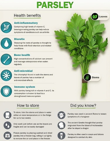 Parsley Nutrition And Why It's Far More Than Just A Garnish
